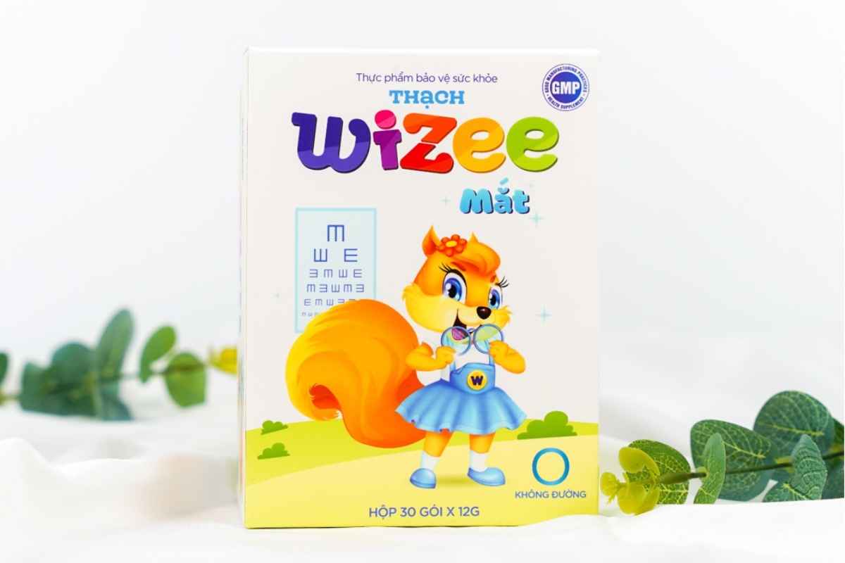 THẠCH WIZEE MẮT – CÙNG MẸ BẢO VỆ CHO ĐÔI MẮT TRẺ