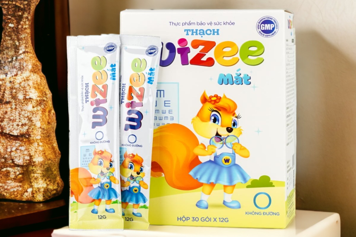 THẠCH WIZEE MẮT – CÙNG MẸ BẢO VỆ CHO ĐÔI MẮT TRẺ